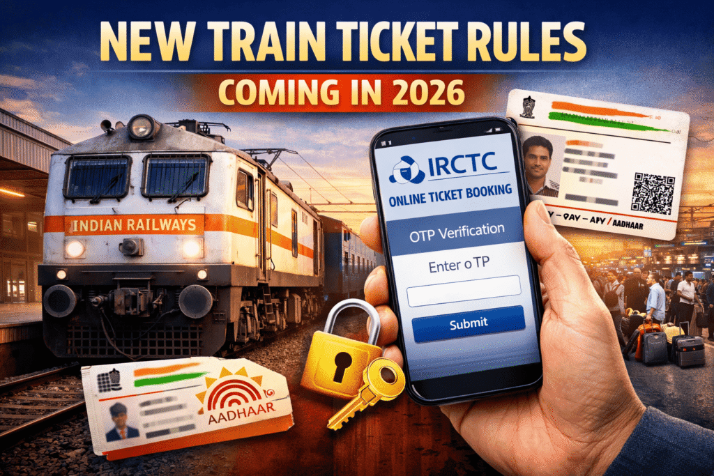 New Train Ticket Rules from 2026: What Passengers Must Know